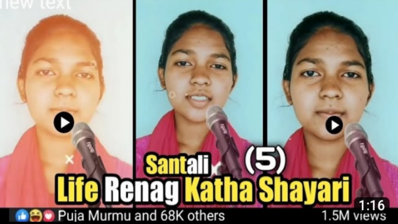 SANTALI SHAYARI STATUS VIDEO | SANTALI LOVE SHAYARI VIDEO | SANTALI ...