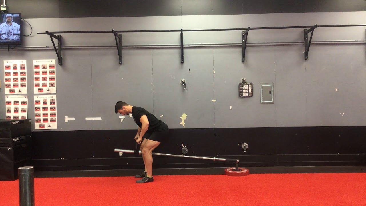 T-Bar Landmine Row - YouTube