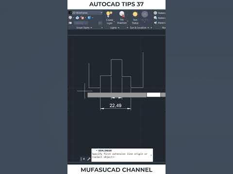 AutoCAD Tips 37 Fix Dimension Spacing #Shorts - YouTube
