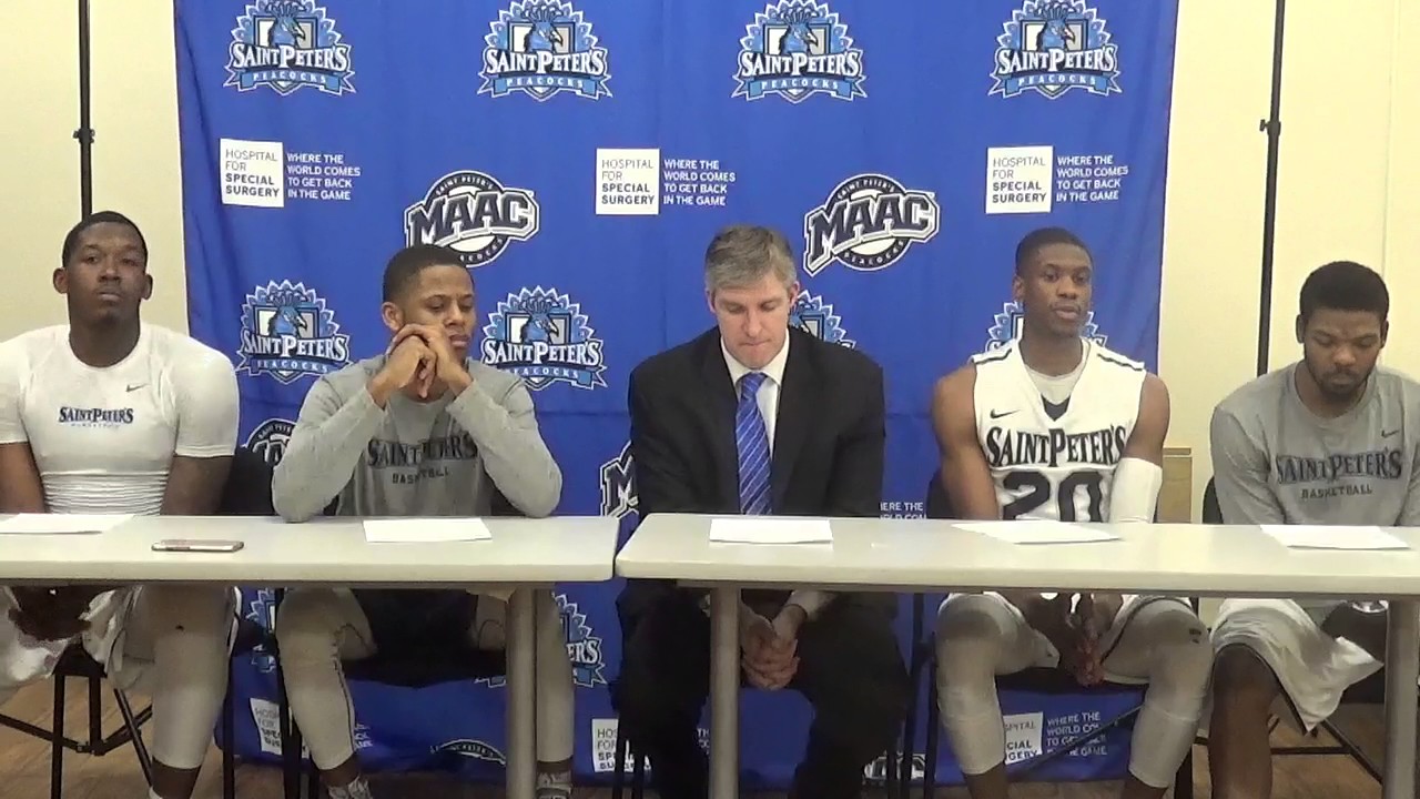 Men's Basketball Press Conference vs. Fairfield 2/19/17 - YouTube