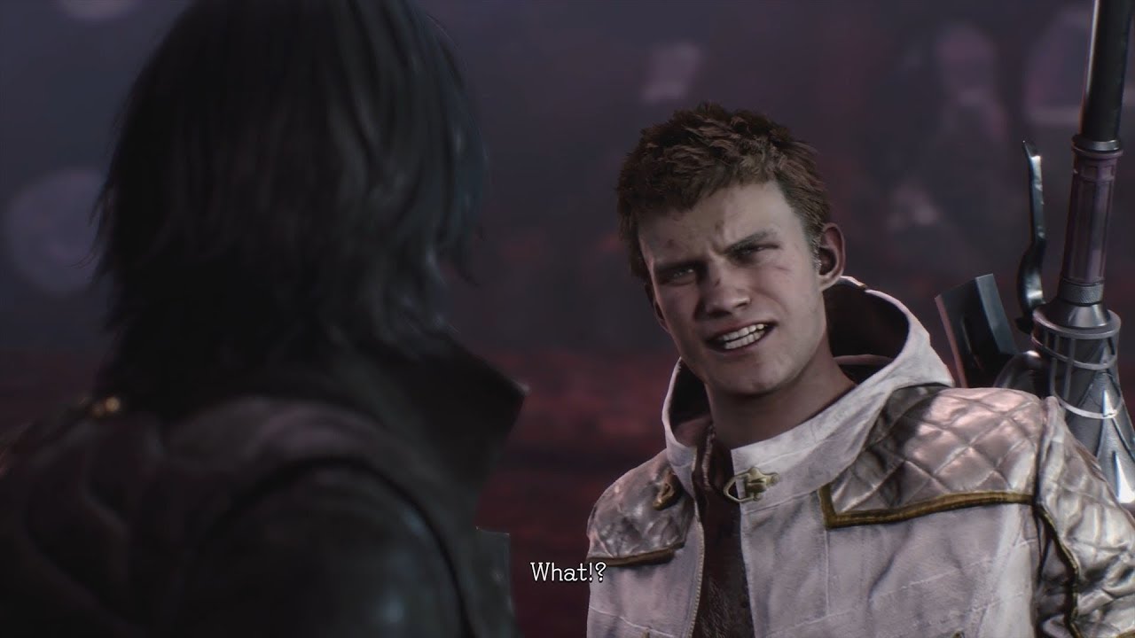 Dante Tell Nero Who His Father Is - Devil May Cry 5 (Japanese Audio ...