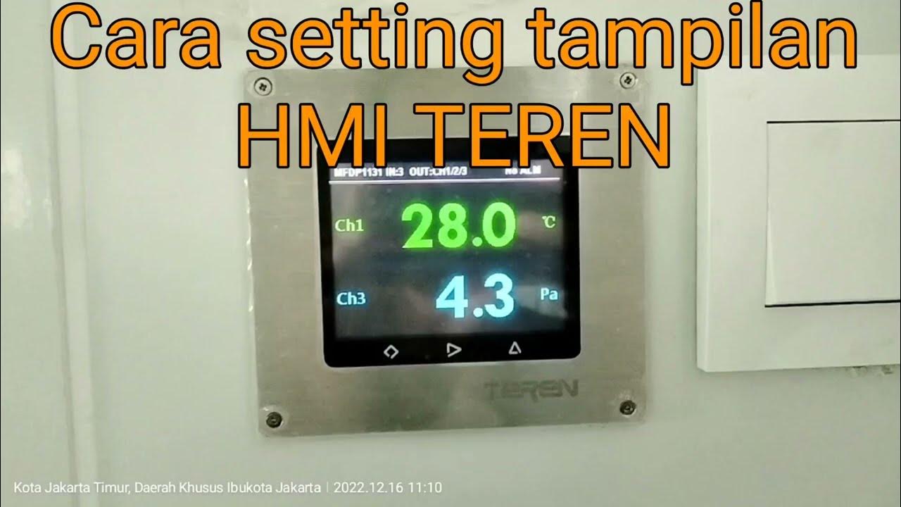 Cara setting tampilan HMI TEREN - YouTube