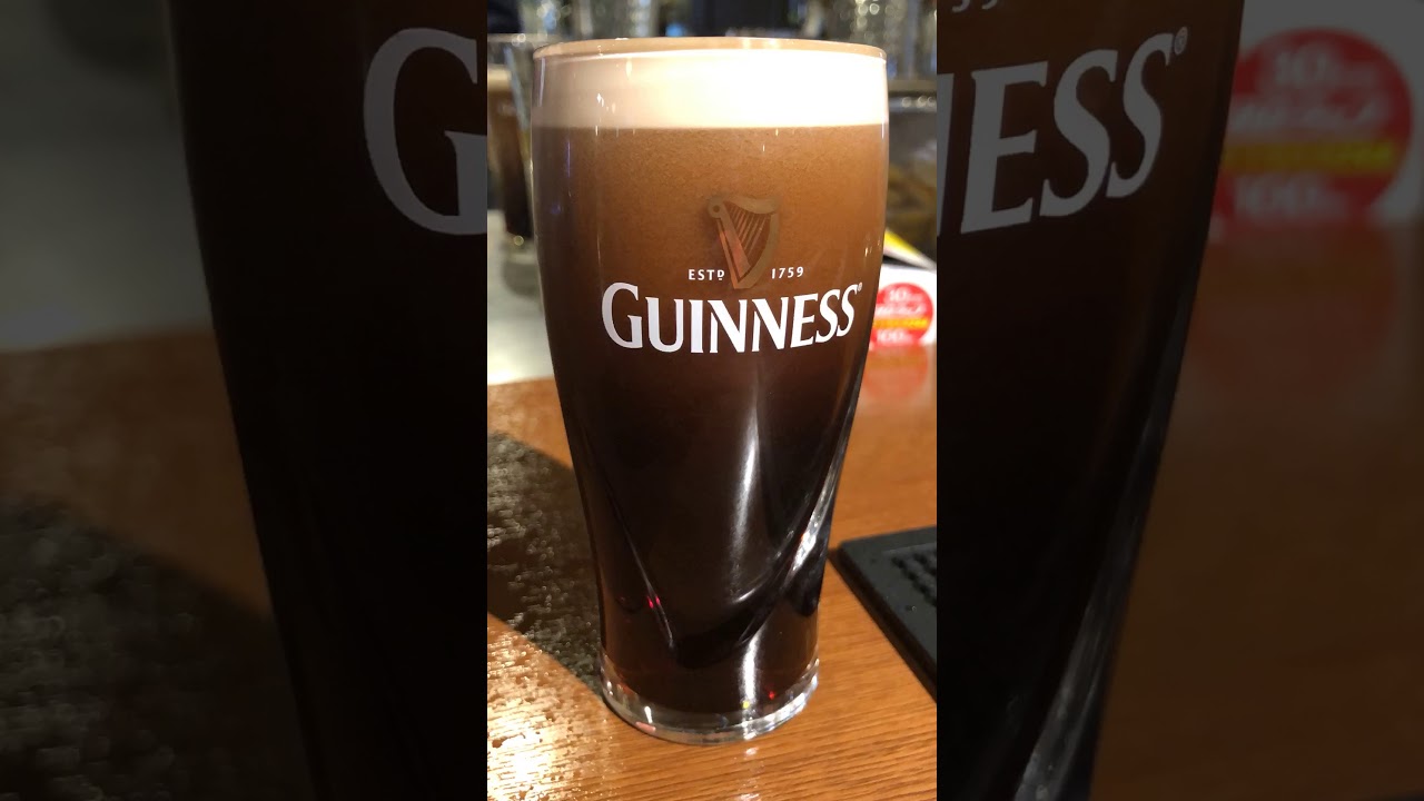 ギネス・カスケード（Guinness Cascade timelapse） - YouTube