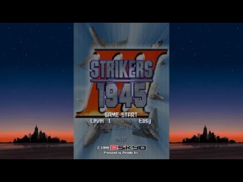 STRIKERS 1945 III (US) . Run "AV-8 Harrier" . Loop 1&2 . (Dfclt. Easy ...