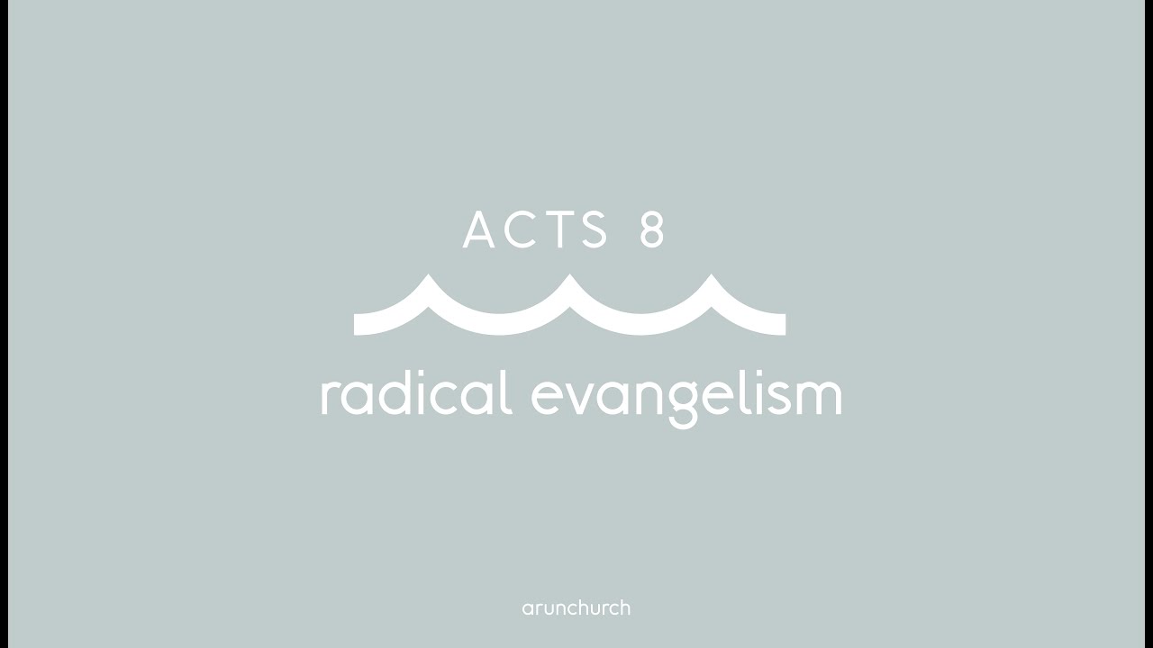 Acts: Radical Evangelism - Joe Gisbey - YouTube