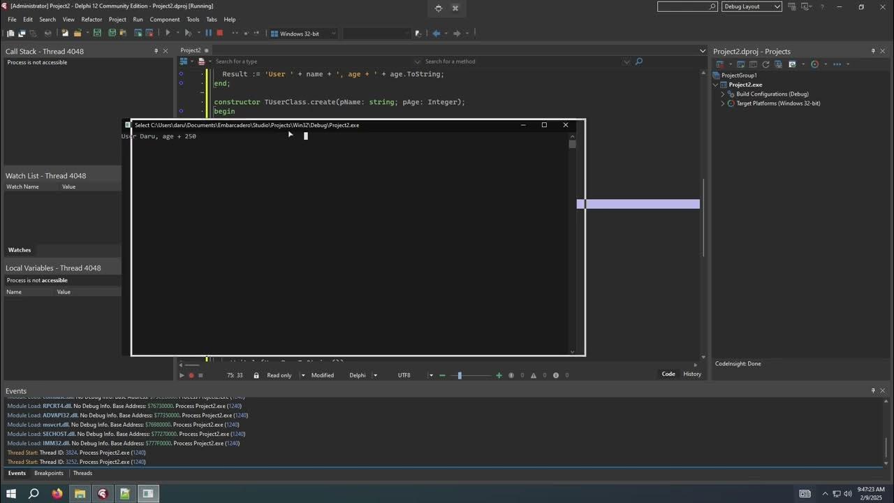 Records - Delphi Structures like Classes - YouTube