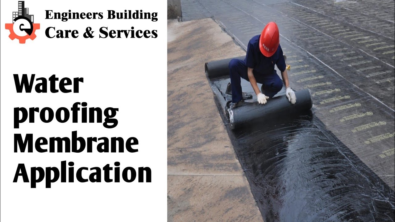 Water Proofing Membrane application #waterproofing #membrane # ...