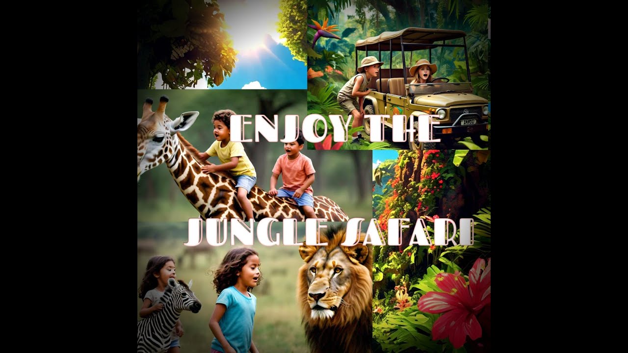 Amazing Wildlife | Jungle Animals for kids | Elephants and Lions on ...