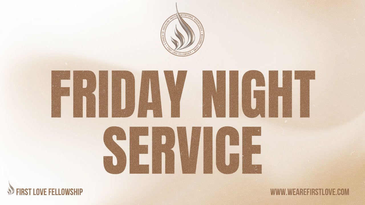Friday Night Church | April 4th, 2025 - YouTube