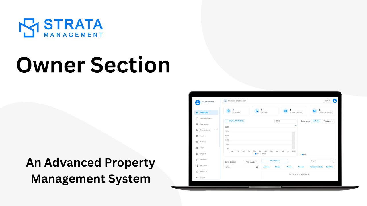 Manage Owner Section | Strata Management - YouTube