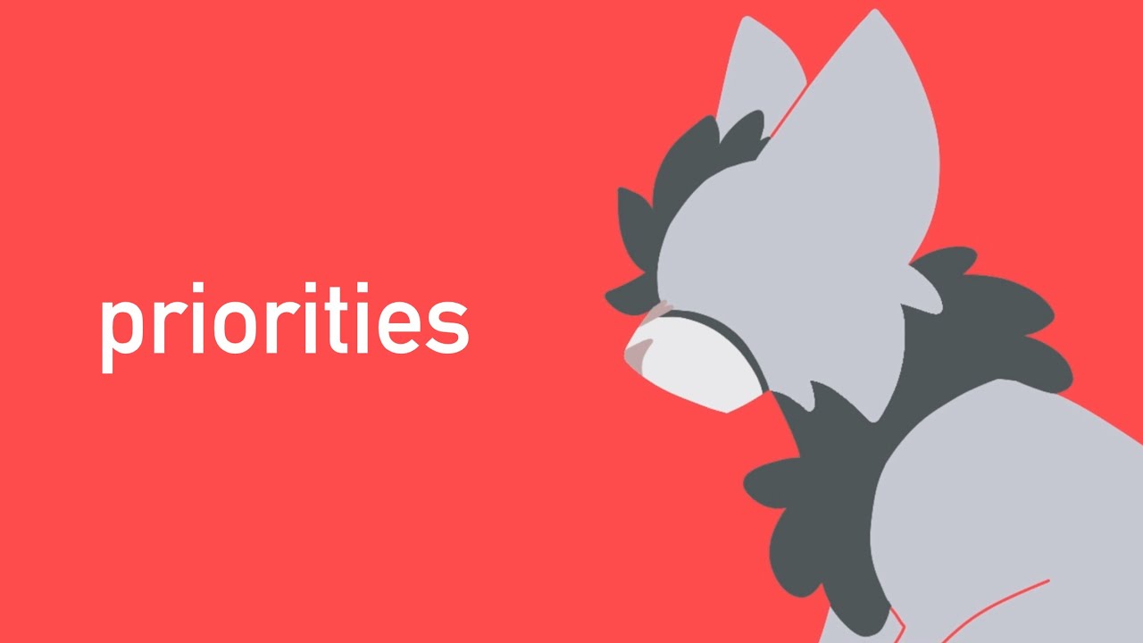 priorities animation meme // secret animator gift - YouTube