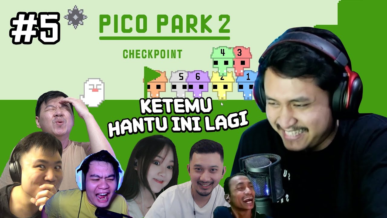 HANTU PENGANTAR PITAM - Pico Park 2 #5 - YouTube