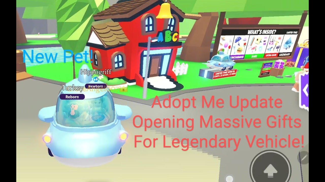 Adopt Me Update Opening Gifts & Chests! Getting Dolphin Cruiser ...