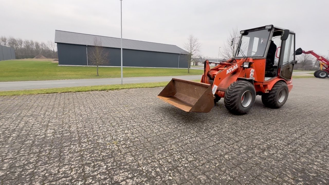 Køb Minilæsser Atlas 32E på Klaravik - YouTube