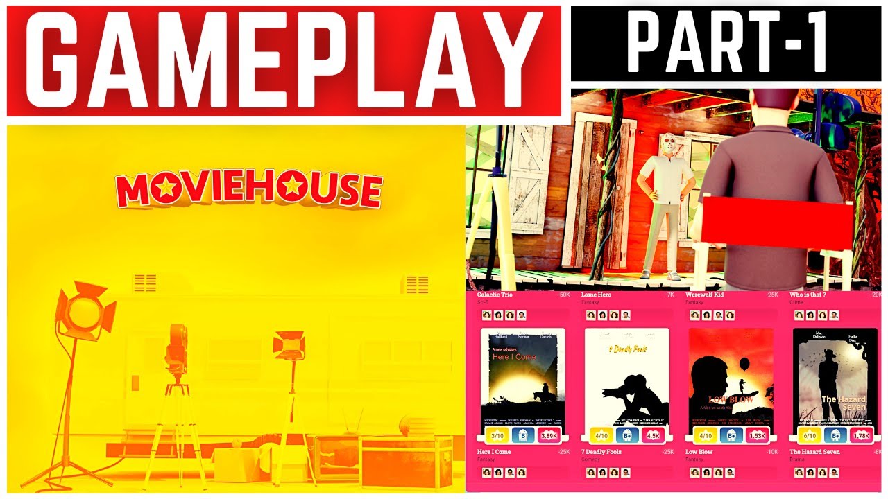 Moviehouse The Film Studio Tycoon Gameplay Walkthrough - YouTube