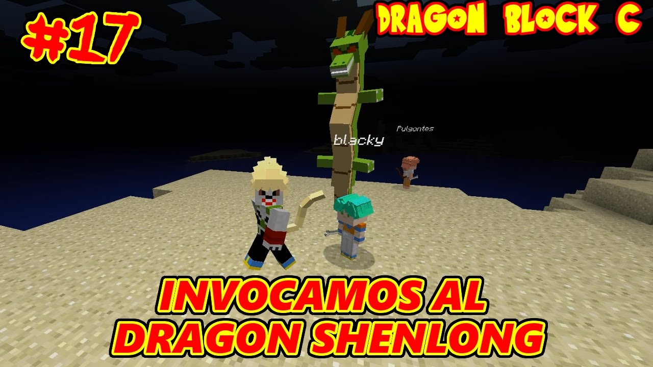 DRAGON BLOCK C : ENCONTRAMOS LAS DRAGON BALL E INVOCAMOS AL DRAGON ...