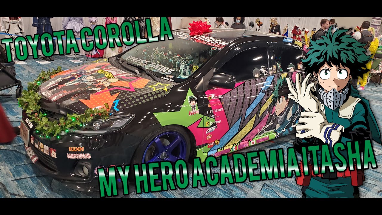 My Hero Academia (Deku) Itasha 痛車 | Toyota Corolla - YouTube