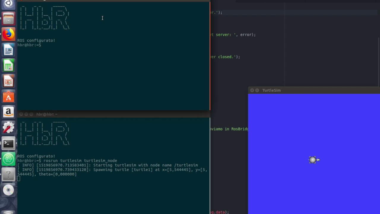 Corso di ROS - Introduzione a ROSBridge - parte 2 - YouTube
