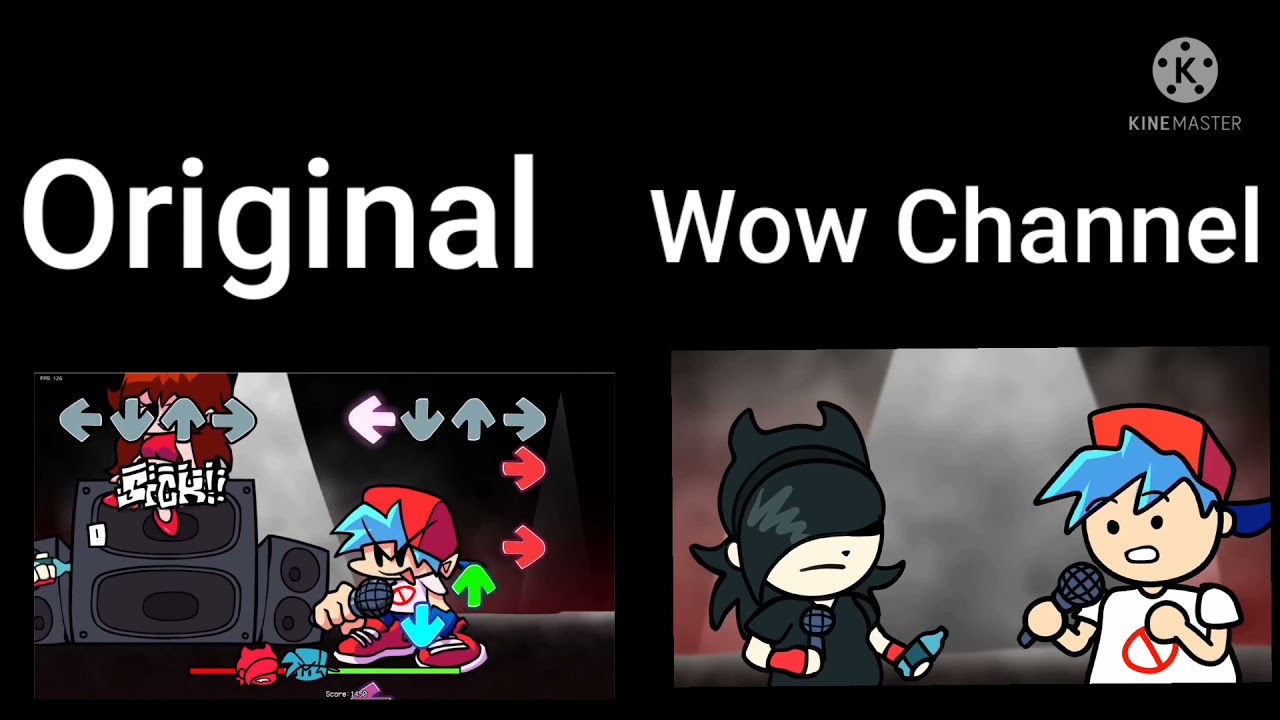 FNF Animal But Everyone Sing It (ORIGINAL VS WOW CHANNEL ANIMATION ...