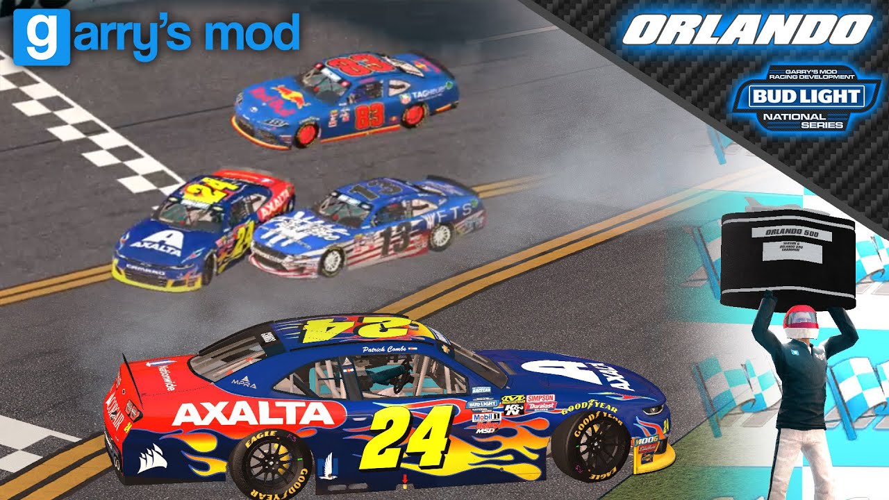 Garry's Mod Racing | Daytona 500 Photo Finish - YouTube