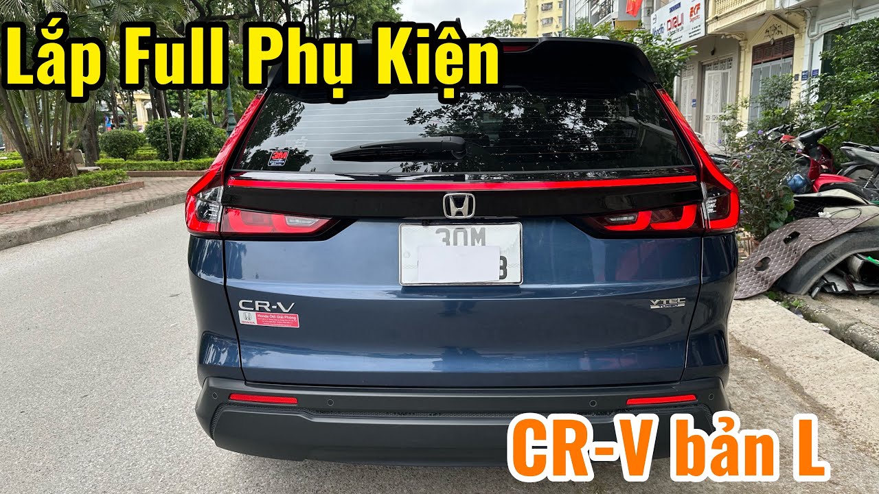 (độ xe CRV)- Lắp Full Toàn Hàng Khủng Cho CR-V 2025 - YouTube