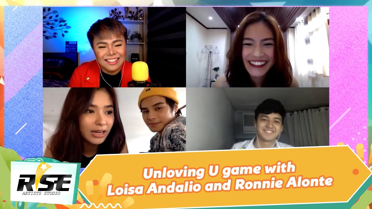 Unloving U game with Loisa Andalio and Ronnie Alonte | We Rise Together ...