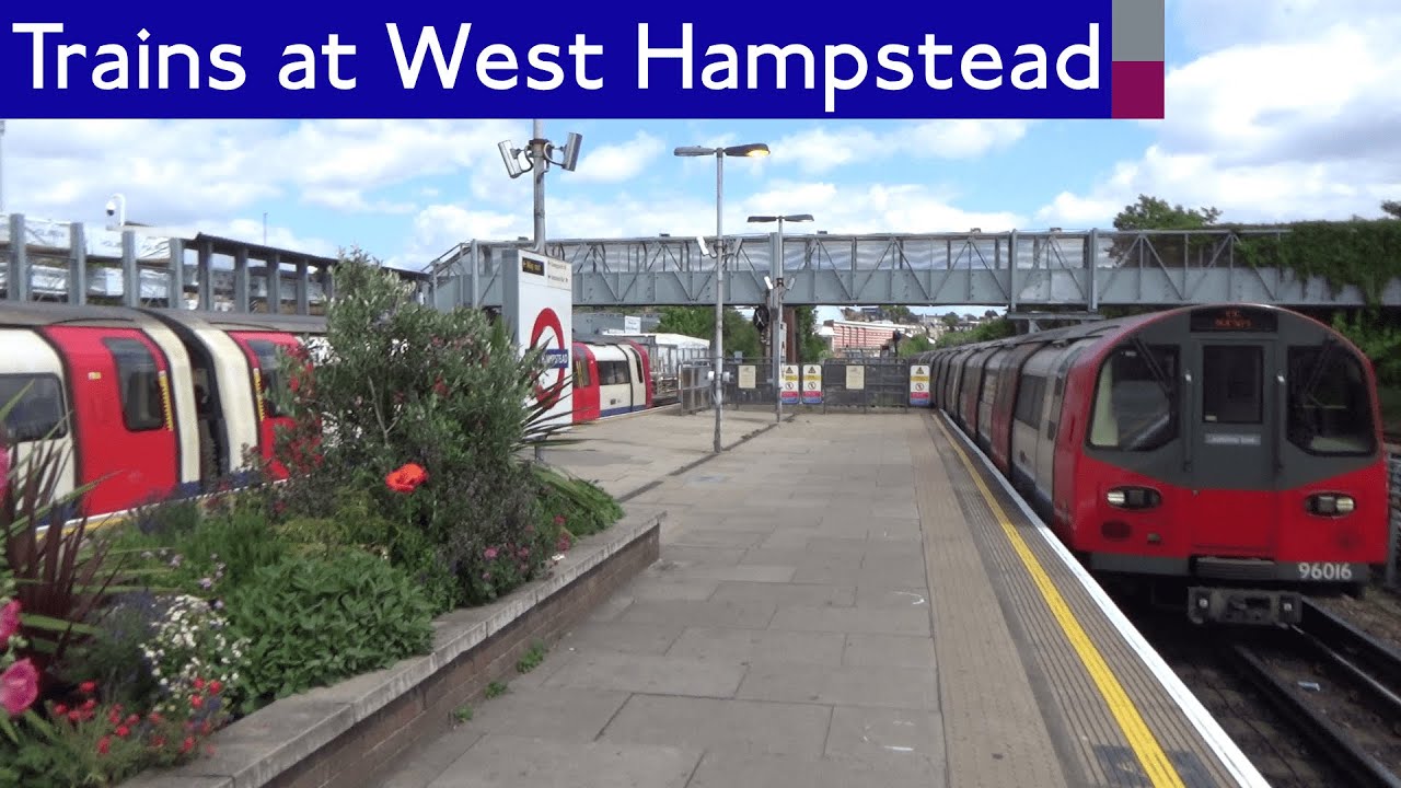 London Underground: Metropolitan and Jubilee line trains at West ...