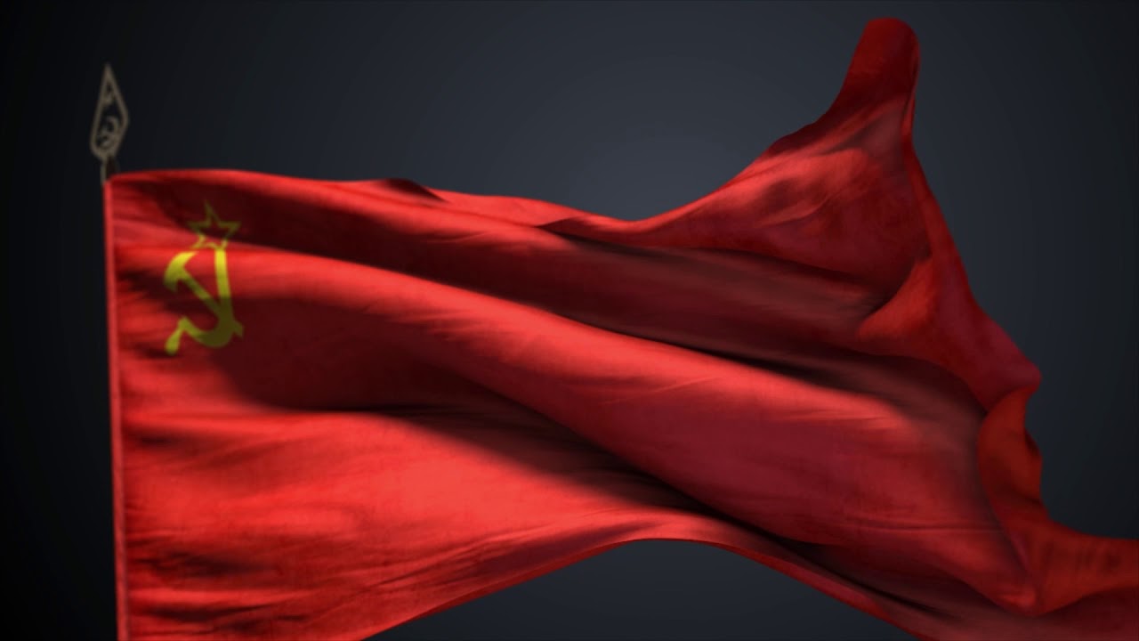 Animated Flag Of The Soviet Union Ussr Youtube