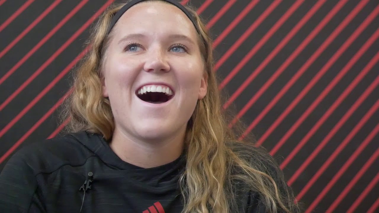 University of Louisville Volleyball Media Day Players - YouTube