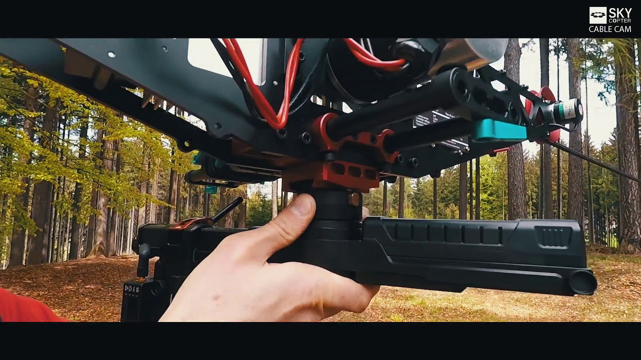 Professional video shooting equipment Cablecam System - YouTube