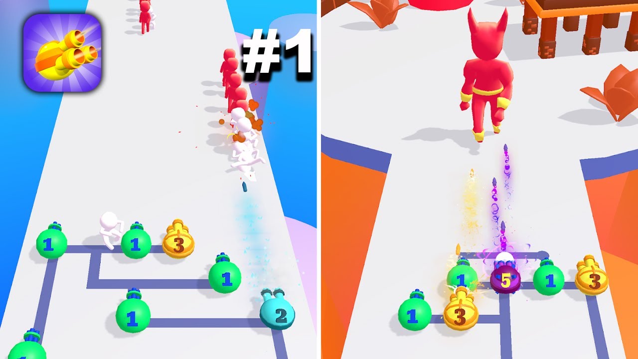 Dash Defence - New Release - Hyper Hybrid Casual - Gameplay Walkthrough (iOS & Android) - YouTube