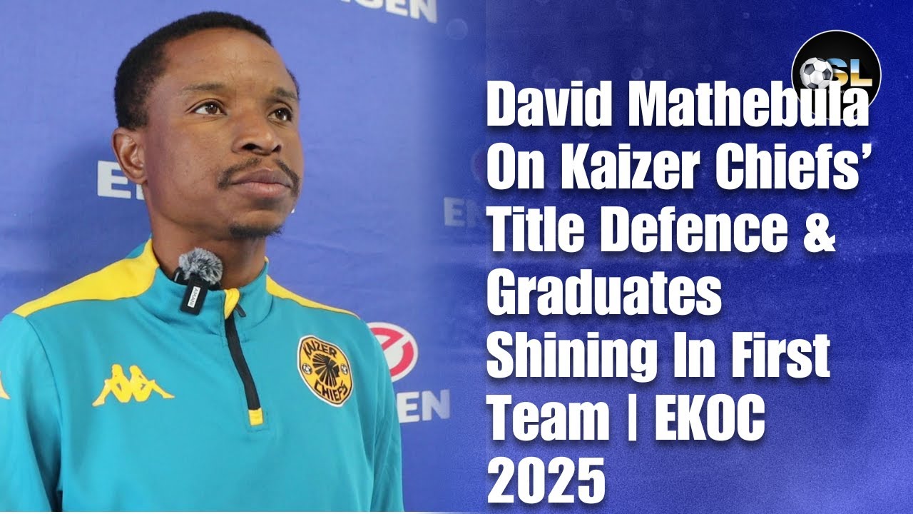 David Mathebula On Kaizer Chiefs’ Title Defence & Graduates Shining In ...
