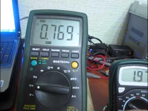 Задатчик тока 4-20 мА - YouTube
