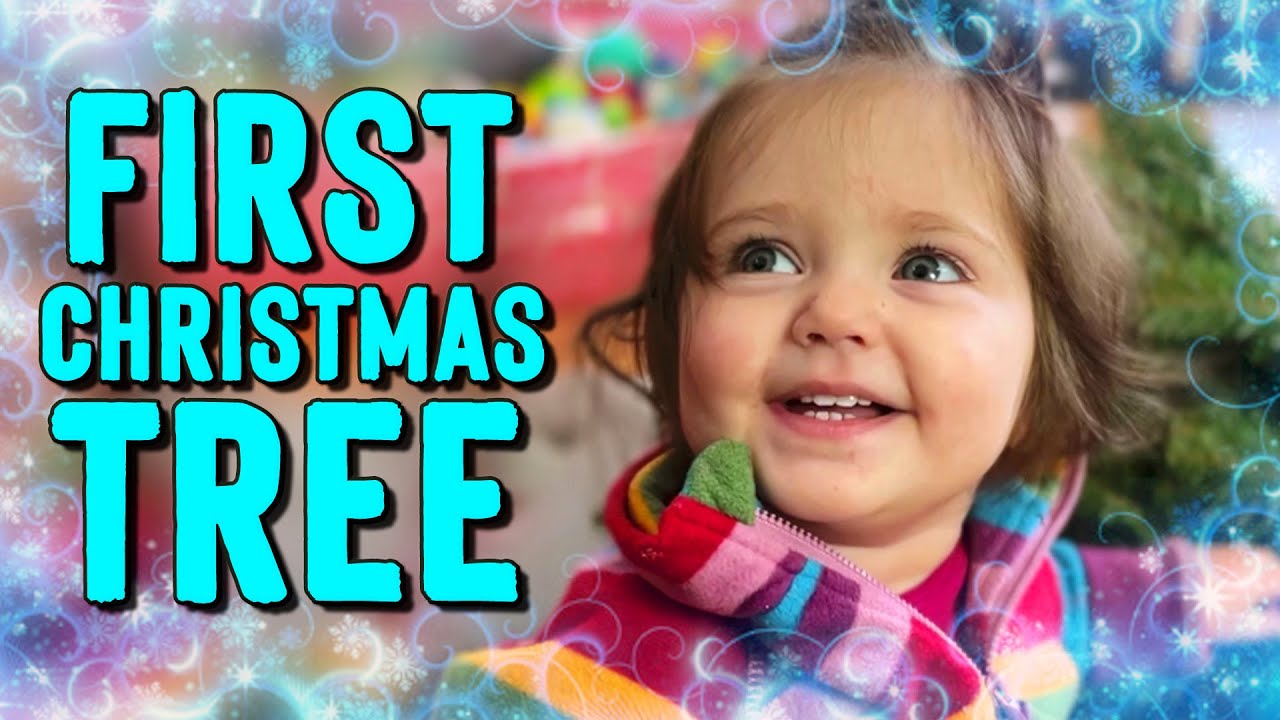 Baby's First Christmas Tree (CUTENESS WARNING!) 🥰🎄 #holidayseason # ...
