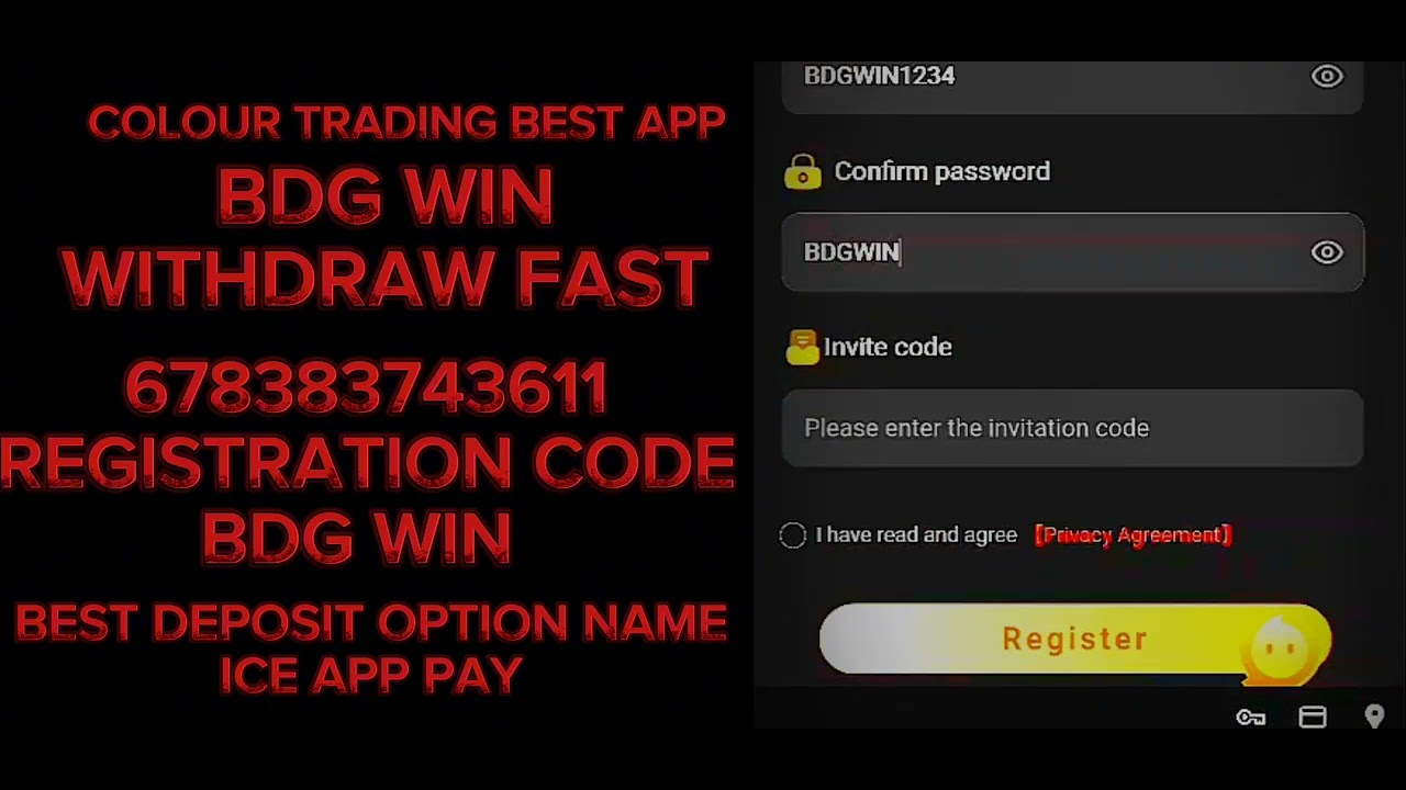 100% COLOUR TRADING BEST APP FOR YOU BDG WIN DEPOSIT NO PROBLEM WITHDRAWAL NO PRBLM #bdgwin # ...