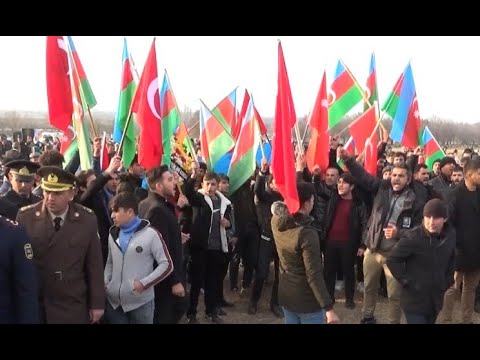 Naxçıvan şəhidlərini son mənzilə yola salıb-30.11.2020