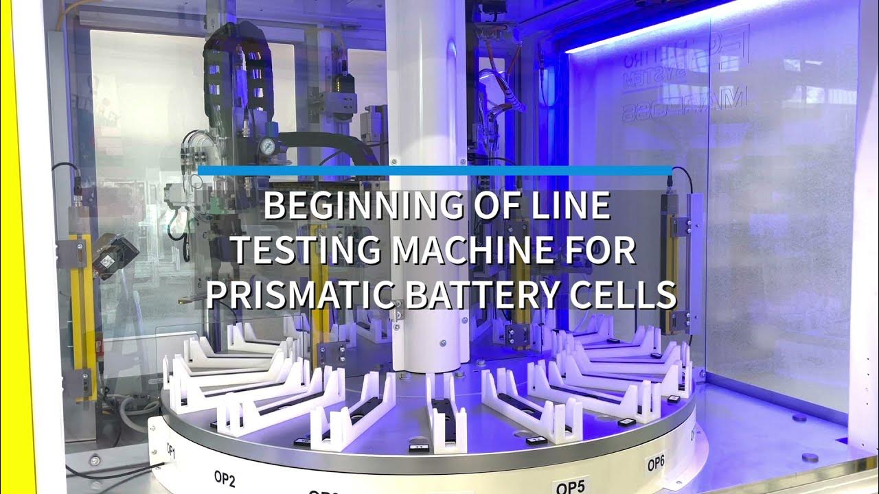 Electrical Testing on Prismatic Battery Cells - YouTube