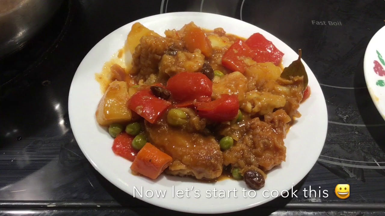 Menudo Afritada “fish” - YouTube