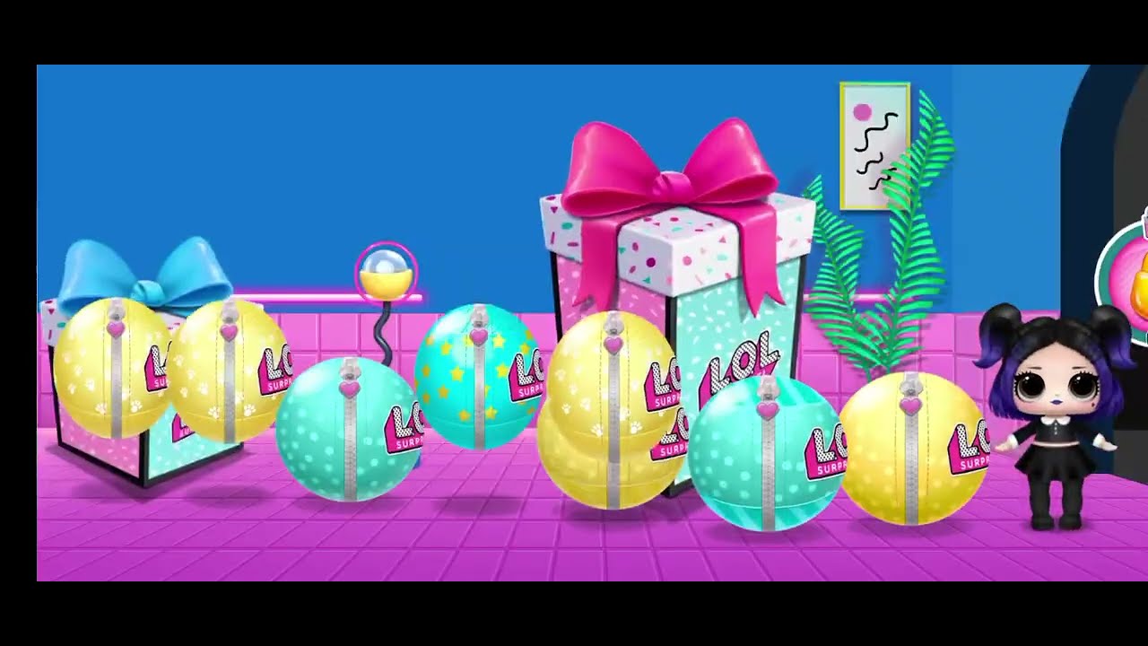 LoL House New Dolls In LoL Surprise Disco House Game - YouTube
