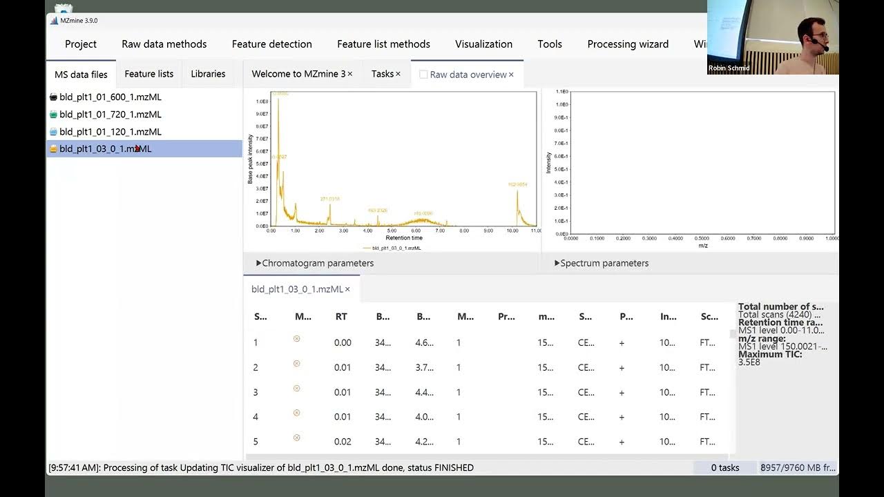 NTMSS2023 Day2 S2 - Data preprocessing in MZmine 3 I - YouTube