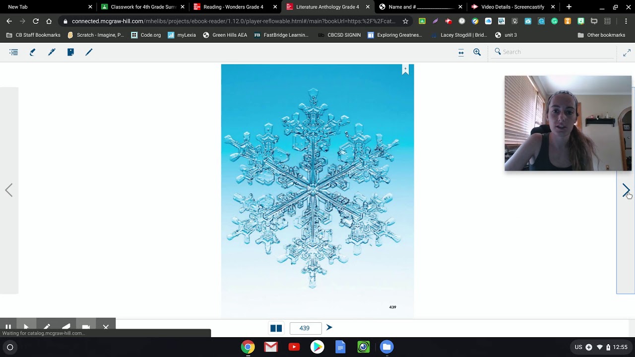 4th Grade Wonders U5 W4 Day 3 "A Drop of Water" Read Aloud - YouTube