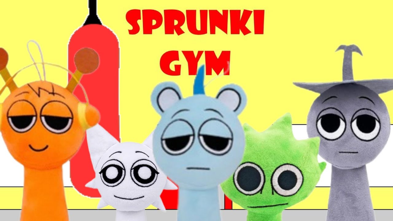 SPRUNKI GYM | EXERCISE WITH THE SPRUNKIS - YouTube