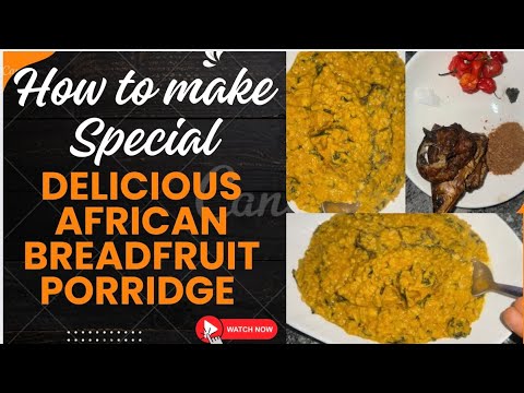 How to Cook Ukwa the Proper Way | Authentic Nigerian Breadfruit Recipe ...