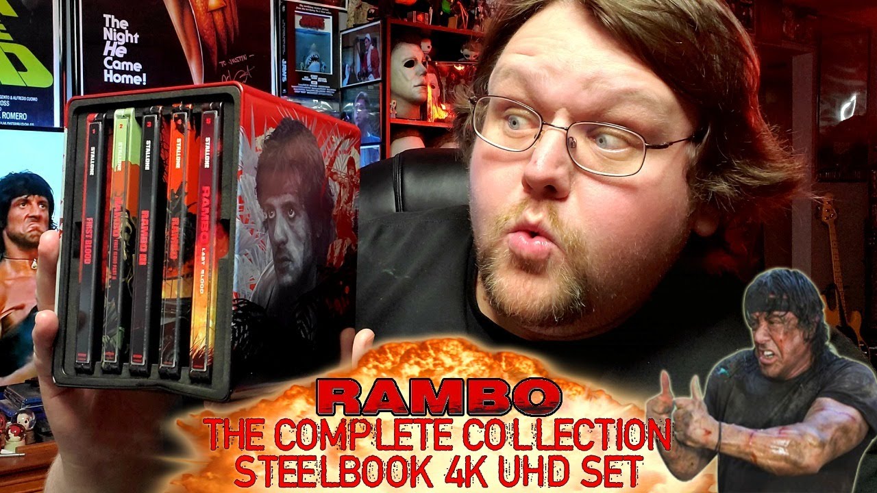 RAMBO The Complete Steelbook Collection 4K UHD Unboxing & Overview ...
