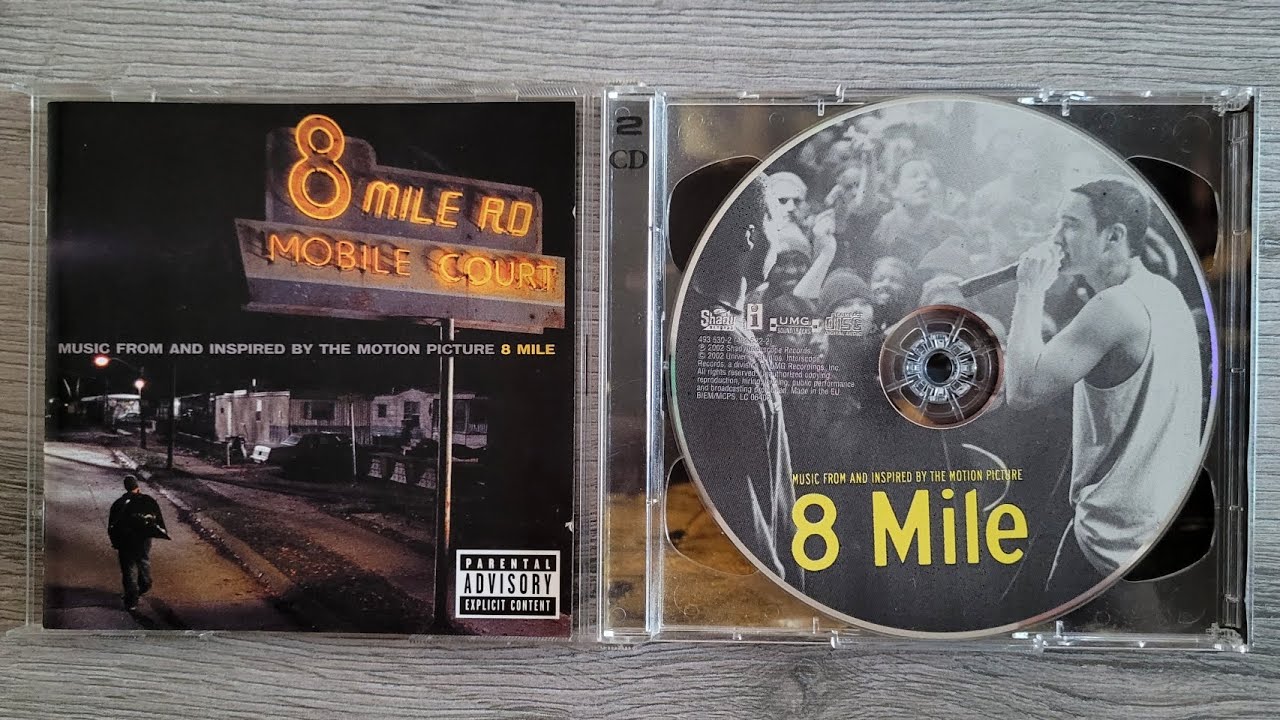 EMINEM : 8 Mile Soundtrack "Special Edition" CD (2002) UNBOXING ...