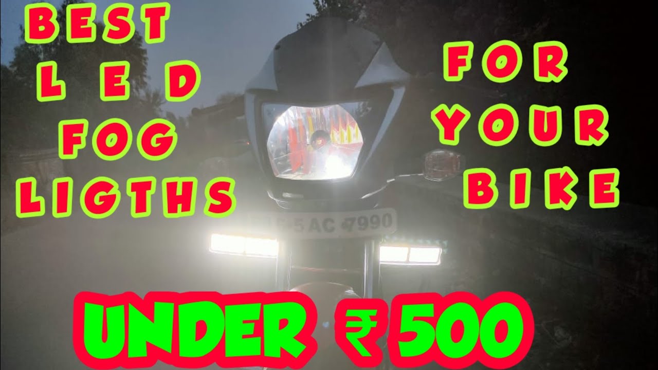 Hero splendor ismart fog lights installation - YouTube