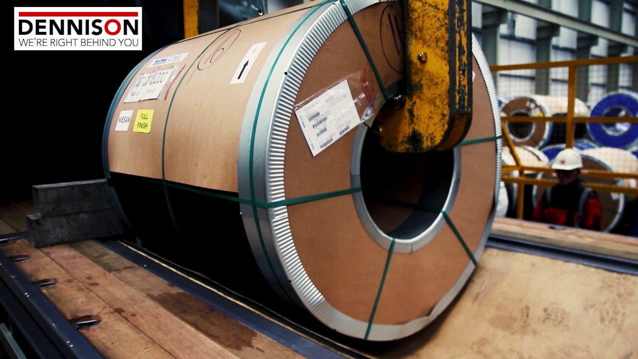 Dennison Trailers Coil Carrier - YouTube