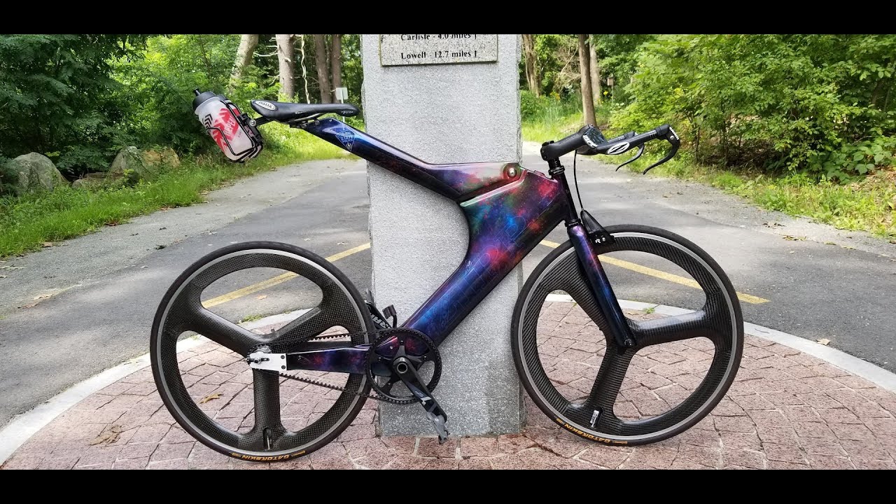 Bruce Freeman Rail Trail with my Single Speed Bike - YouTube