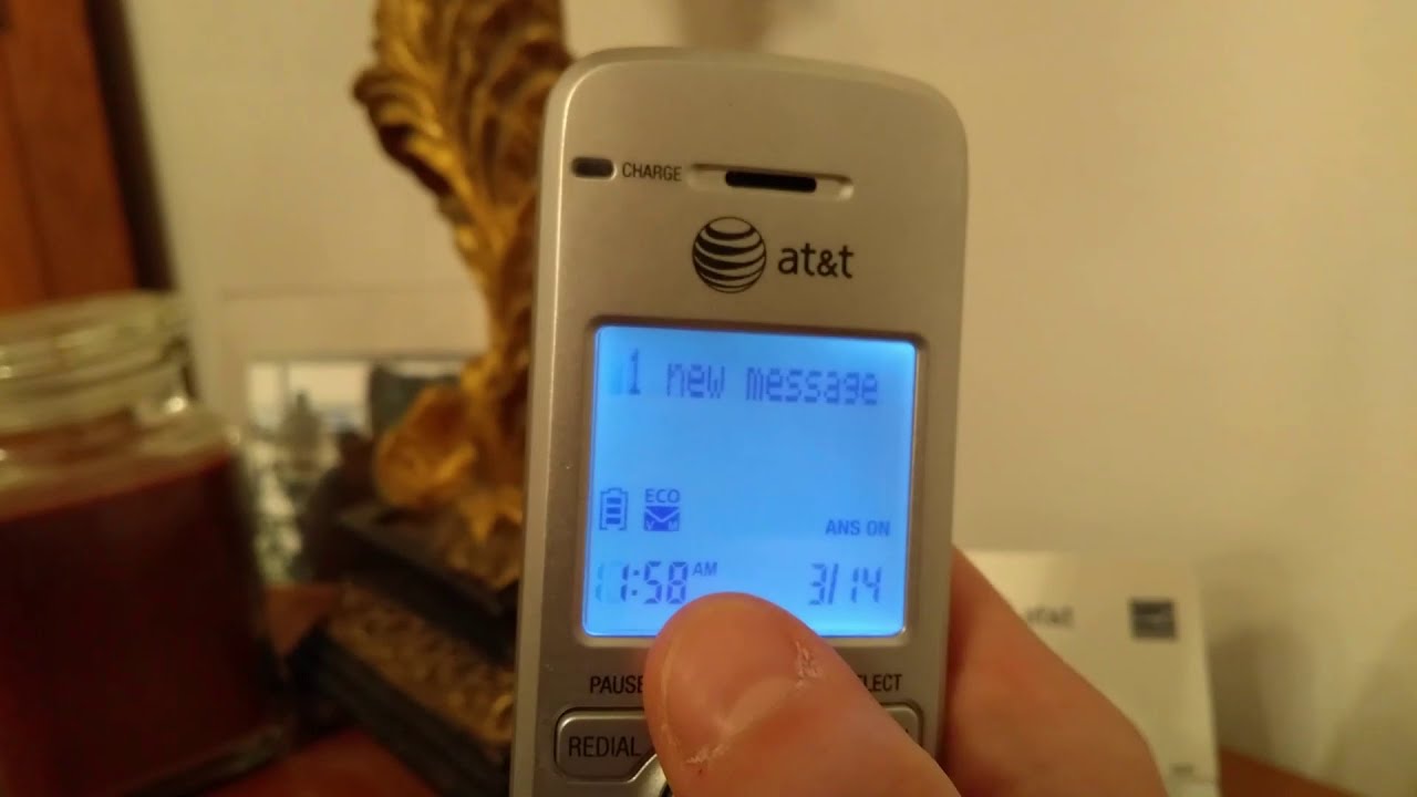 How To: Change Time On Landline Phone (Daylight Savings Time) - YouTube