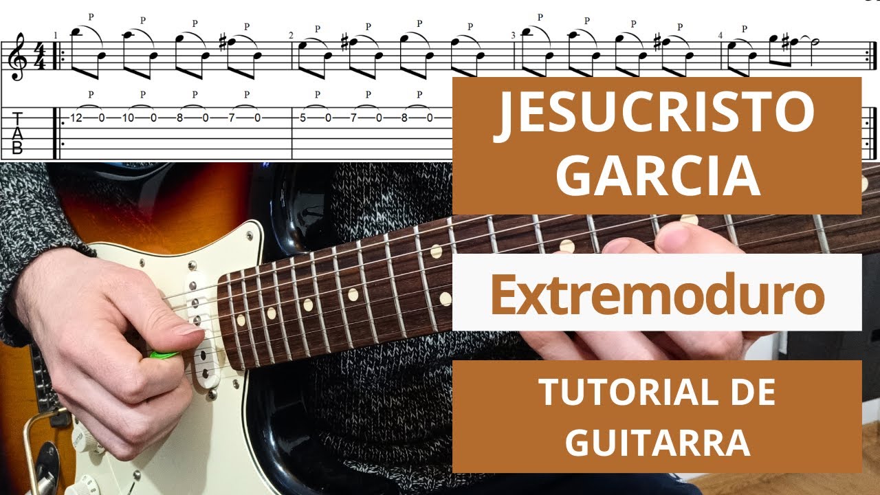 Como tocar JESUCRISTO GARCIA - Extremoduro - Tutorial de GUITARRA ...